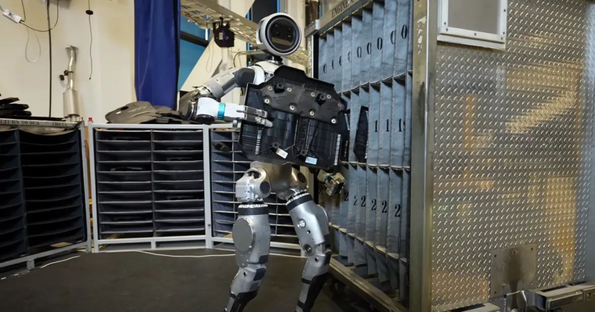 Boston Dynamics' Atlas Robot Goes Hands-On | Cosmico