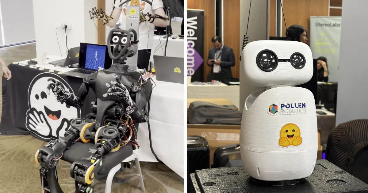 Hugging Face debuts two open-source robots