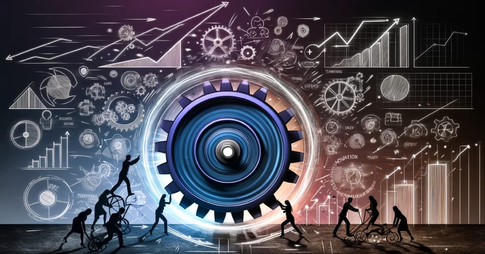 Business Momentum Applying The Flywheel Effect Cosmico